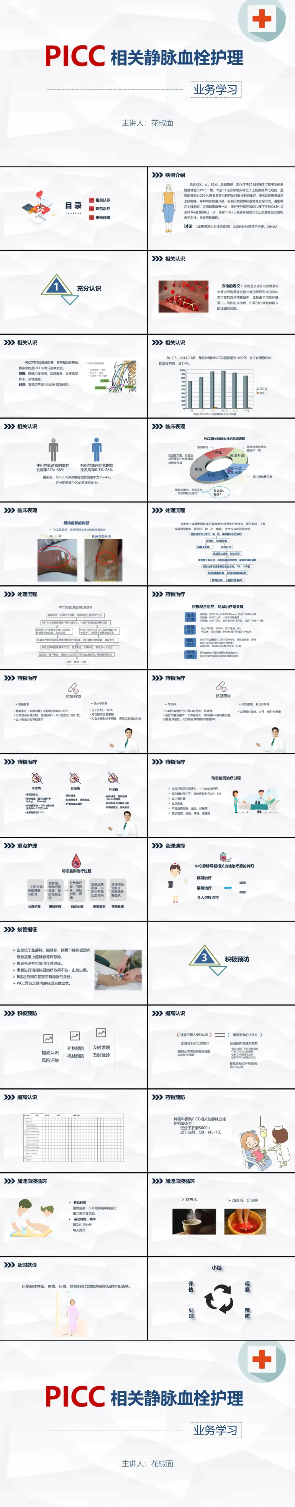 医院PICC静脉血栓护理PPT-免费下载-PPTer吧