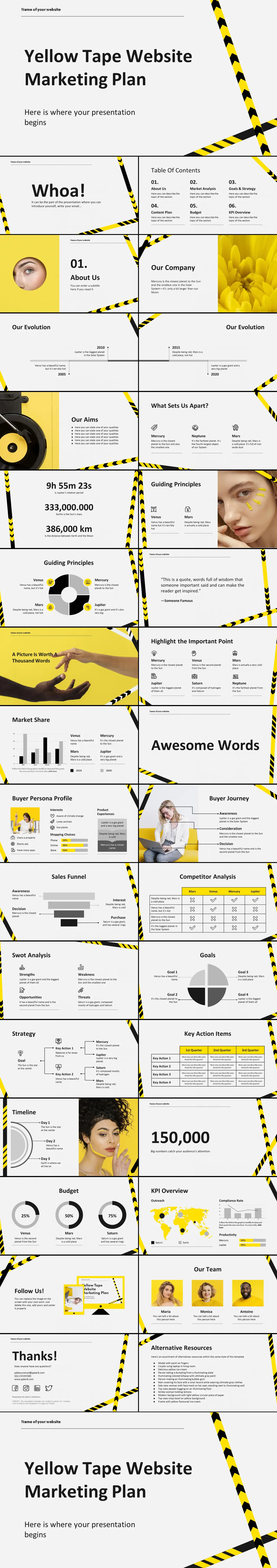 网站mk计划演示文稿PPT模板-会员免费下载-PPTer吧