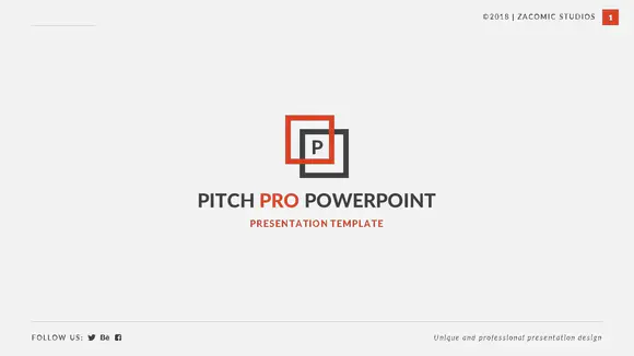 pitch pro powerpoint演示文稿-免费下载-PPTer吧